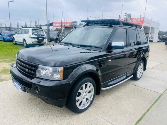 2009 Land Rover Range Rover Sport L320 09MY TDV6 Black 6 Speed Sports ...