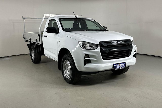 2022 Isuzu D-MAX RG1 MY23 SX (4x2) High-Ride White 6 Speed Manual Cab ...