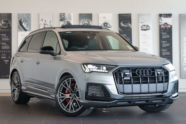 2024 Audi SQ7 4M MY23 TFSI Tiptronic Quattro Silver 8 Speed Sports ...