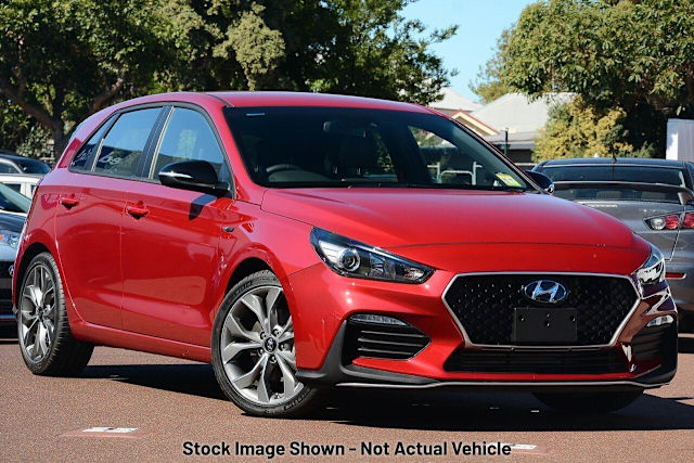 2019 Hyundai i30 PD.3 MY19 N Line D-CT Red 7 Speed Sports Automatic ...