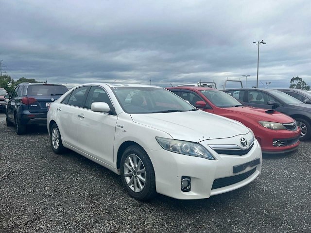 2011 Toyota Camry AHV40R Hybrid Luxury White 1 Speed Constant Variable ...