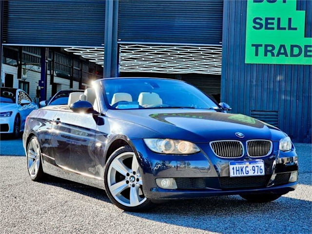 2007 BMW 325i E93 Blue 6 Speed Auto Steptronic Convertible | Cars, Vans ...