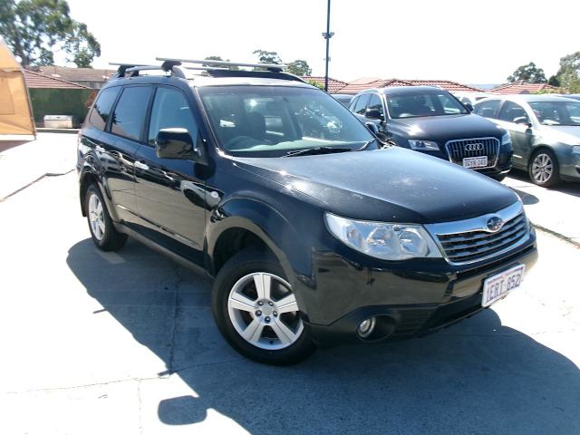 2008 Subaru Forester S3 MY09 XS AWD Premium Black 5 Speed Manual Wagon ...