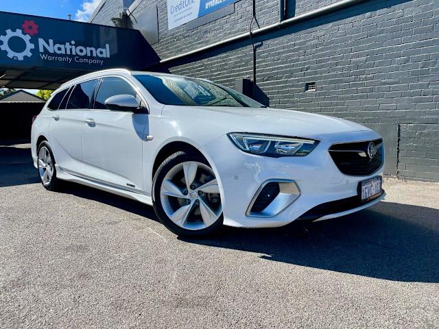 2019 Holden Commodore ZB MY19 RS-V Sportwagon AWD White 9 Speed Sports ...