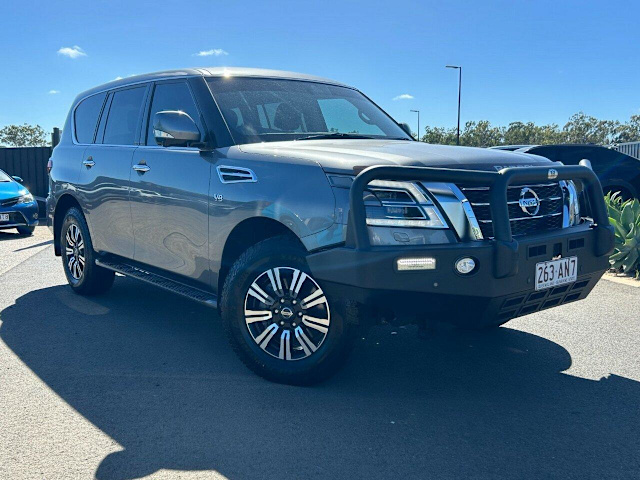 2020 Nissan Patrol Y62 Series 5 MY20 TI Grey 7 Speed Sports Automatic ...