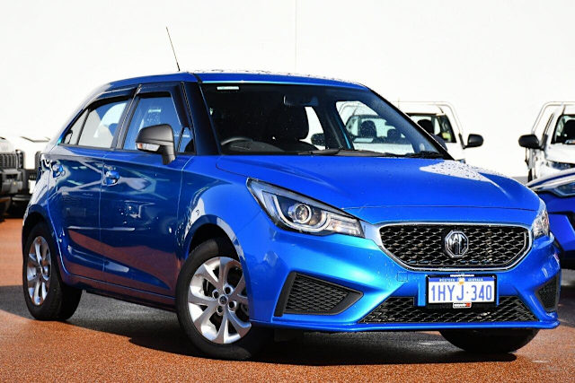 2022 MG MG3 SZP1 MY22 Core (Nav) Blue 4 Speed Automatic Hatchback ...