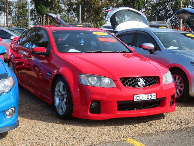 2011 Holden Commodore VE II SS V Red 6 Speed Manual Sedan | Cars, Vans ...