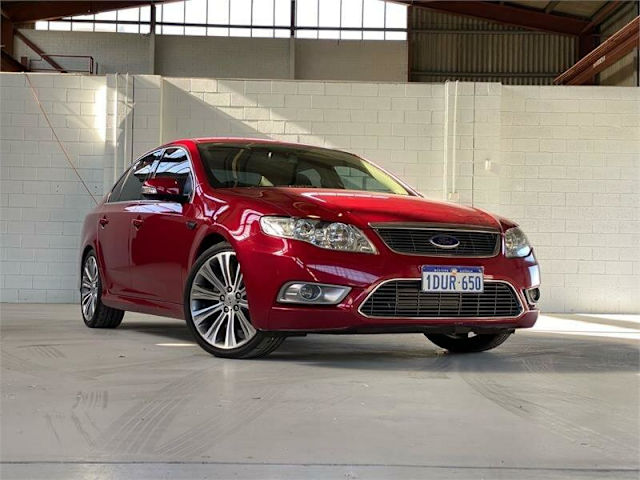 2011 Ford Falcon FG Upgrade G6E Turbo 50th Anniversary Red 6 Speed ...