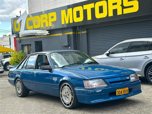 1985 Holden Commodore VK SL Blue 3 Speed Automatic Sedan | Cars, Vans ...