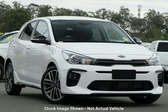 2020 Kia Rio YB MY20 GT-Line DCT White 7 Speed Sports Automatic Dual ...