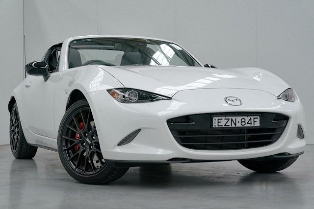 2023 Mazda MX-5 ND G20 GT SKYACTIV-MT RS White 6 Speed Manual Roadster ...