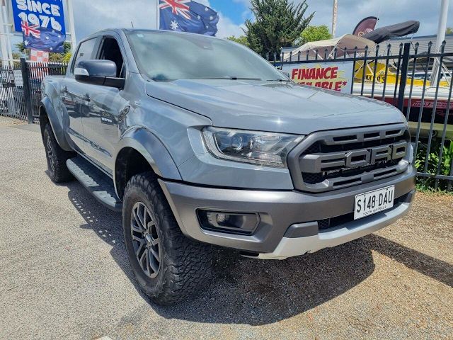 2018 Ford Ranger PX MkIII 2019.00MY Raptor Grey Titanium 10 Speed ...
