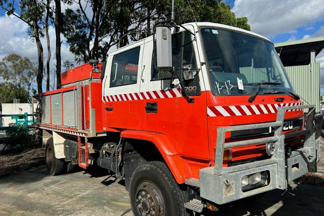 1995 Isuzu FTS 700 DUAL CAB Red Firetruck | Trucks | Gumtree Australia Gold Coast South - Robina ...