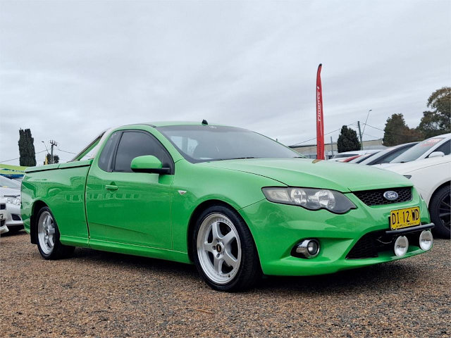 2009 Ford Falcon FG XR6 Ute Super Cab Green 5 Speed Sports Automatic ...