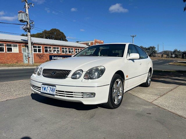 2004 Lexus GS JZS160R MY2003 GS300 White 5 Speed Sports Automatic Sedan ...