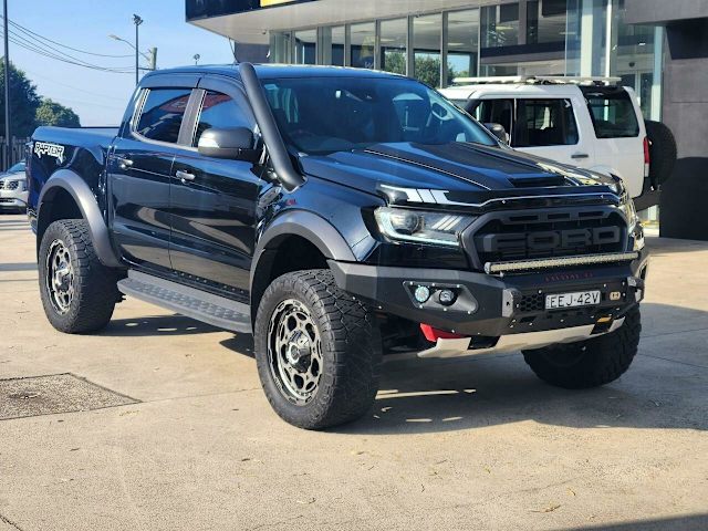 2019 Ford Ranger Raptor Black Sports Automatic Double Cab Pick Up ...