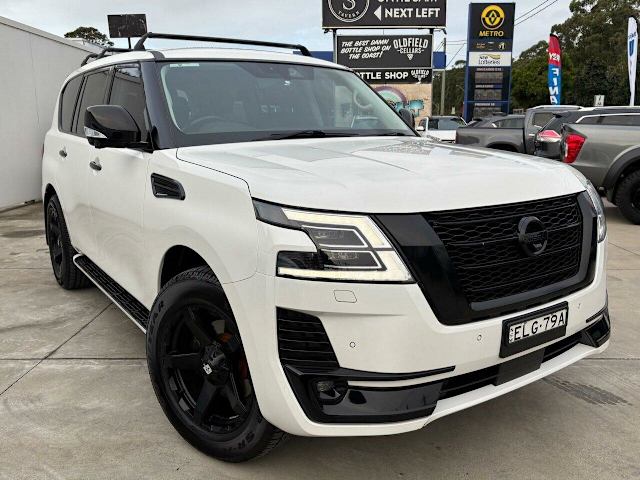 2020 Nissan Patrol Y62 Series 5 MY20 TI-L White 7 Speed Sports ...