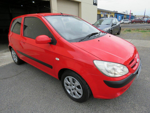 2007 Hyundai Getz TB Upgrade 1.4 Red 5 Speed Manual Hatchback | Cars ...