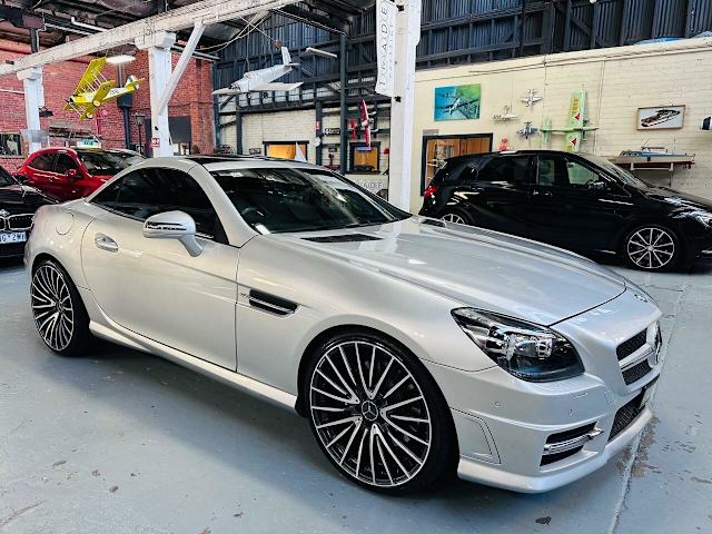 2013 Mercedes-Benz SLK-Class R172 SLK250 7G-Tronic + Silver 7 Speed ...