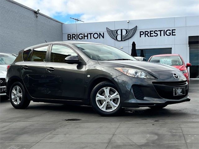 2012 Mazda 3 BL Series 2 MY13 Neo Grey 5 Speed Automatic Hatchback ...