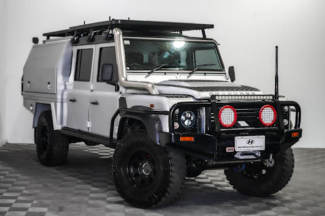 2014 Land Rover Defender 130 15MY Standard Silver 6 Speed Manual Cab ...