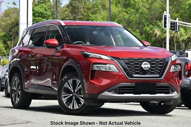 2023 Nissan X-Trail T33 MY23 ST-L e-4ORCE e-POWER Scarlet Ember 1 Speed ...