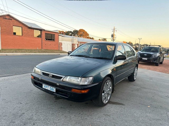 2000 Toyota Corolla AE112R Ultima Seca Green 4 Speed Automatic Liftback ...
