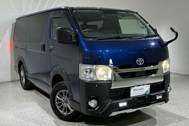 2021 Toyota HiAce GDH206 DX Blue Automatic Van | Cars, Vans & Utes ...