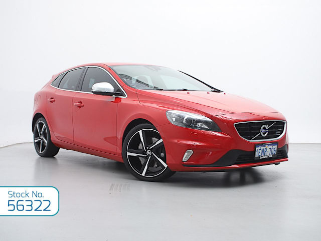 2014 Volvo V40 M MY14 T5 R-Design Red 6 Speed Automatic Hatchback ...