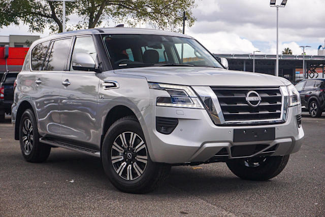 2024 Nissan Patrol Y62 MY24 TI Brilliant Silver 7 Speed Sports ...