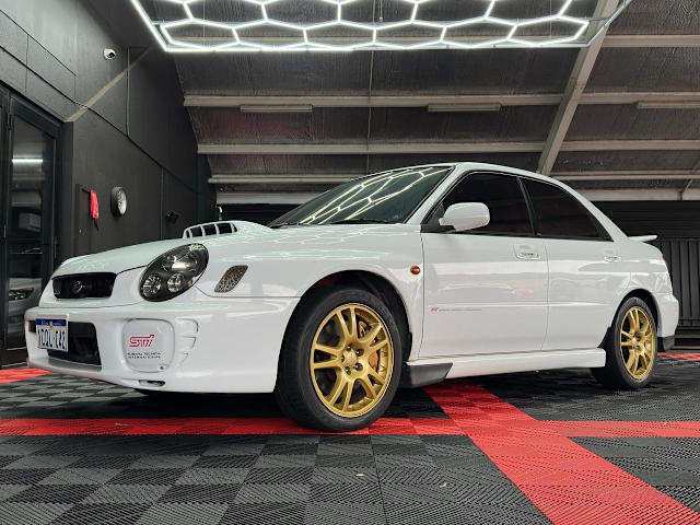 2002 Subaru Impreza S MY02 WRX STi AWD White 6 Speed Manual Sedan ...