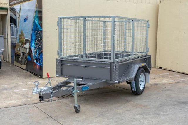 7x4 Single Axle Box Trailer 1350kg ATM | Trailers | Gumtree Australia ...