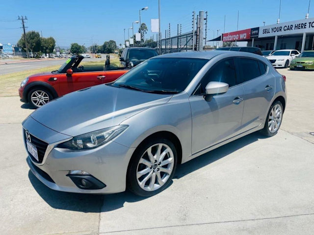 2014 Mazda 3 BM5436 SP25 SKYACTIV-MT Silver 6 Speed Manual Hatchback ...