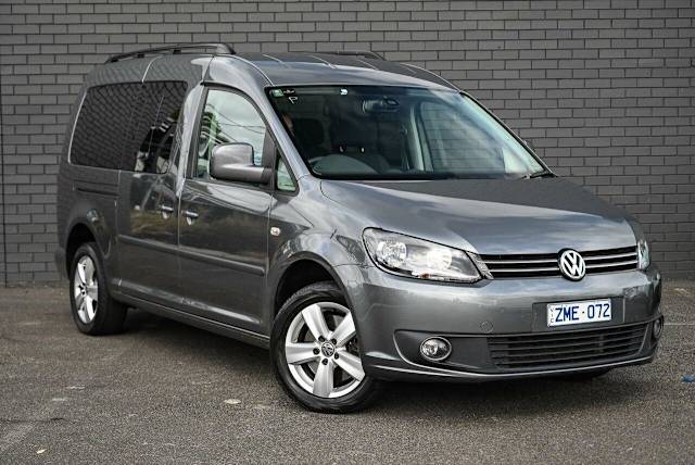 2012 Volkswagen Caddy 2KN MY12 TDI250 Maxi DSG Natural Grey 7 Speed ...