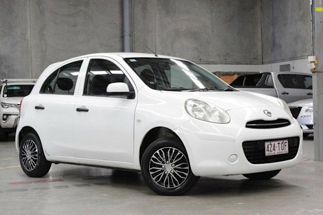 2012 Nissan Micra K13 ST White 4 Speed Automatic Hatchback | Cars, Vans ...