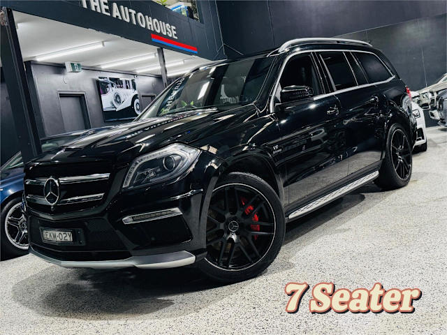 2014 Mercedes-Benz GL-Class X166 GL63 AMG SPEEDSHIFT PLUS Black 7 Speed ...