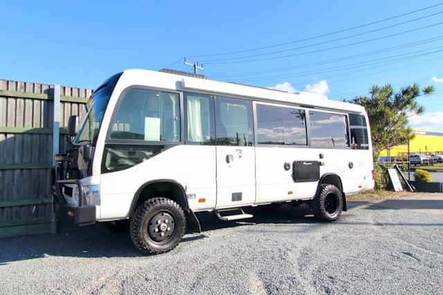 2022 TOYOTA Coaster DLX 4WD Regal Off Road Automatic Motorhome ...