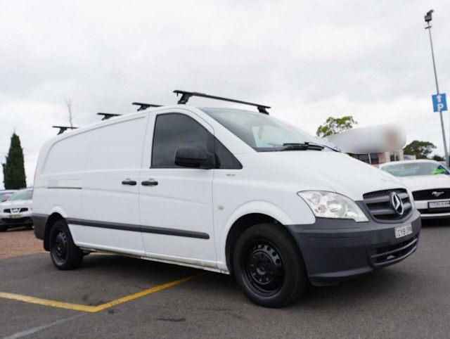 2014 Mercedes-Benz Vito 639 MY14 116CDI SWB White 5 Speed Automatic Van ...