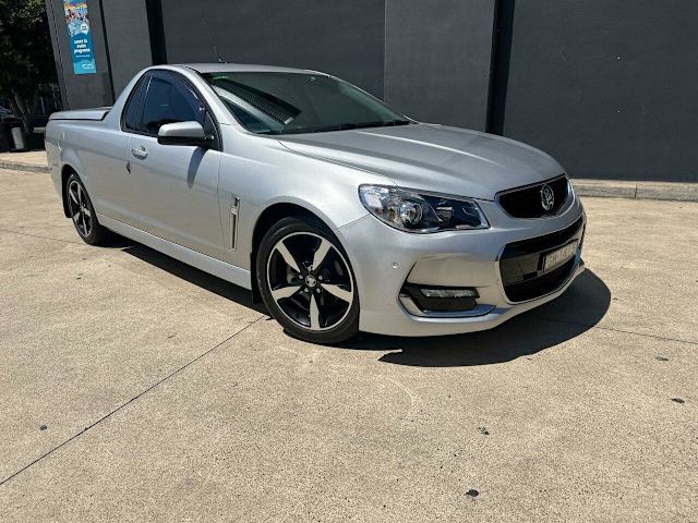 2017 Holden Ute VF II MY17 SV6 Ute Silver 6 Speed Sports Automatic ...