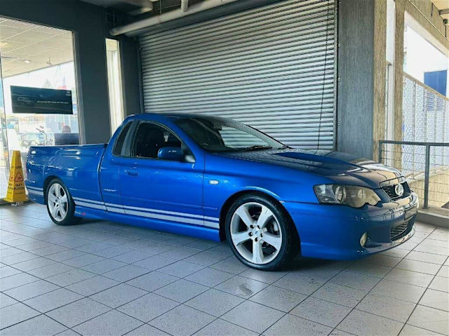 2005 Ford Falcon BA MkII XR8 Blue 6 Speed Manual Utility | Cars, Vans ...