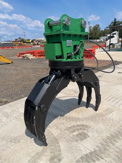 Hydraulic Rotating Grapple Attachment – Model: EXEQ06-RG | Other Parts ...