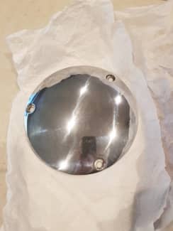 Chrome Skull Willie G Clutch Derby Cover Harley M8, 48% OFF