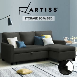 Modular Lounge With Sofa Bed Adelaide | Baci Living Room