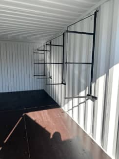 Shipping Container Shelf Brackets Hooked Storage Container, 51% OFF