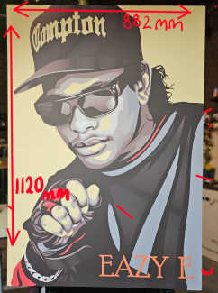 Eazy E Stencil