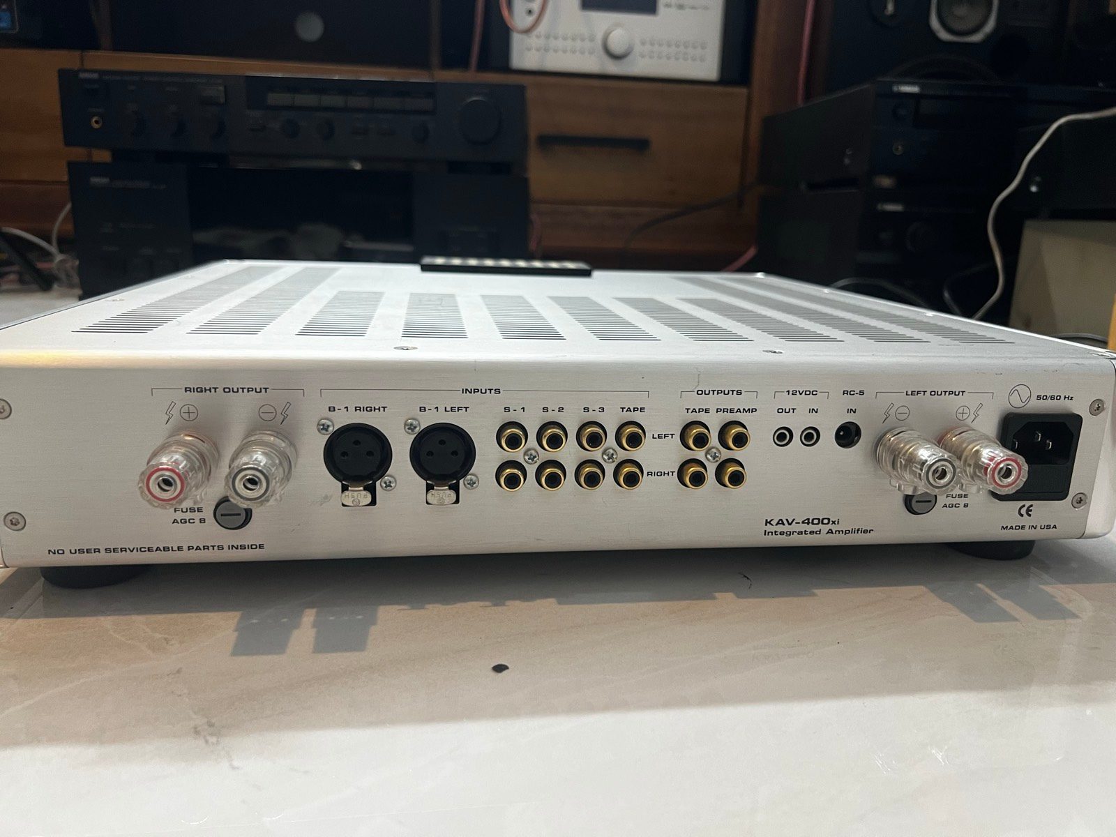 Krell KAV-400xi integrated amplifier (400 W in 4 ohm) power amplifier ...