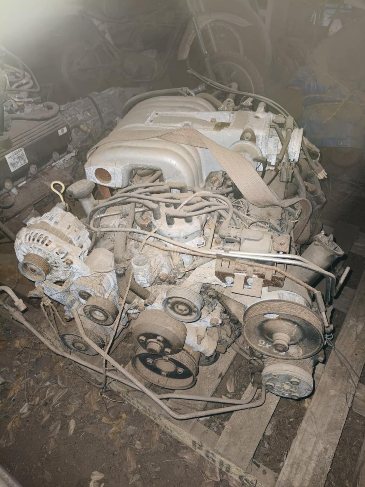 Ford Windsor 5lt V8 engine and Transmission | Engine, Engine Parts ...