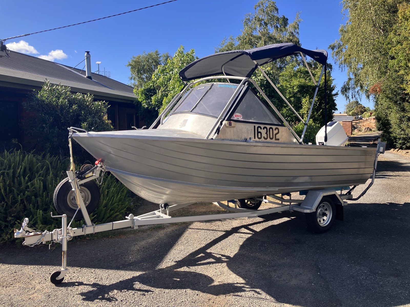4.6m manta craft aluminium boat | Motorboats & Powerboats | Gumtree ...