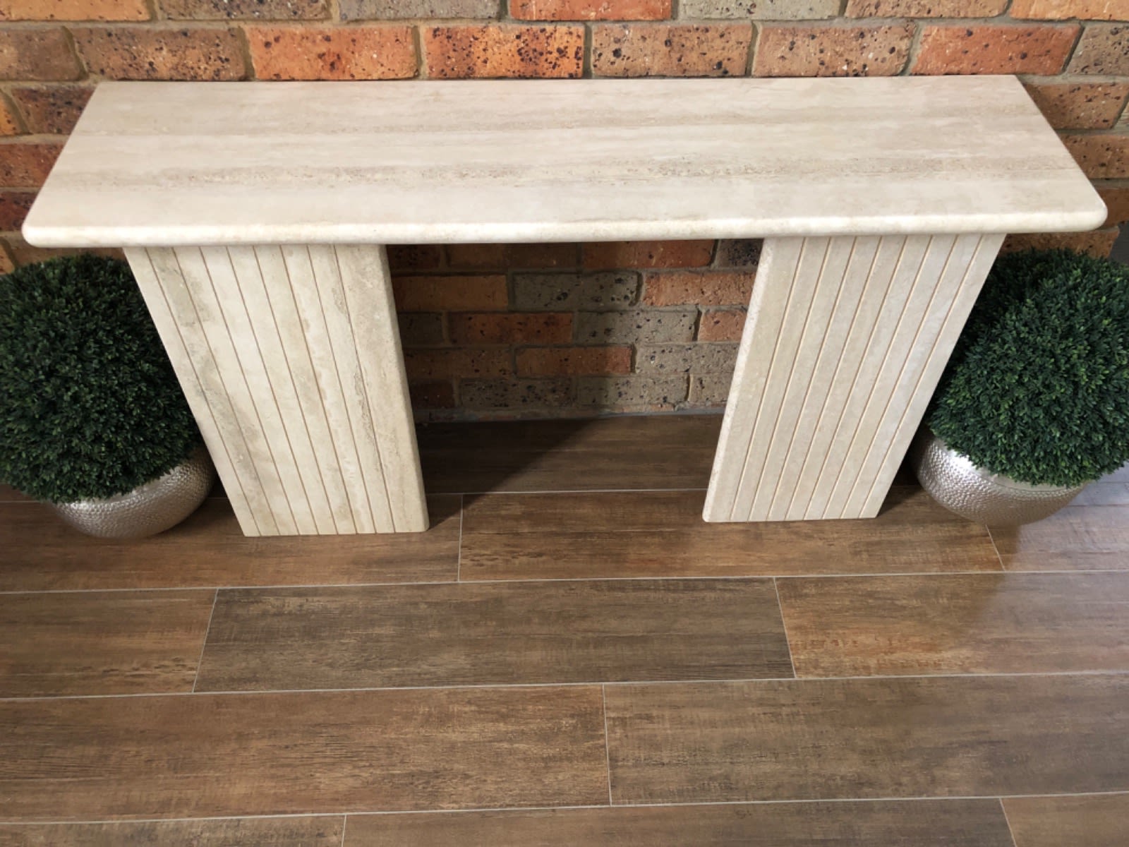 Travertine hall table - Buffets & Side Tables in Park Orchards VIC ...