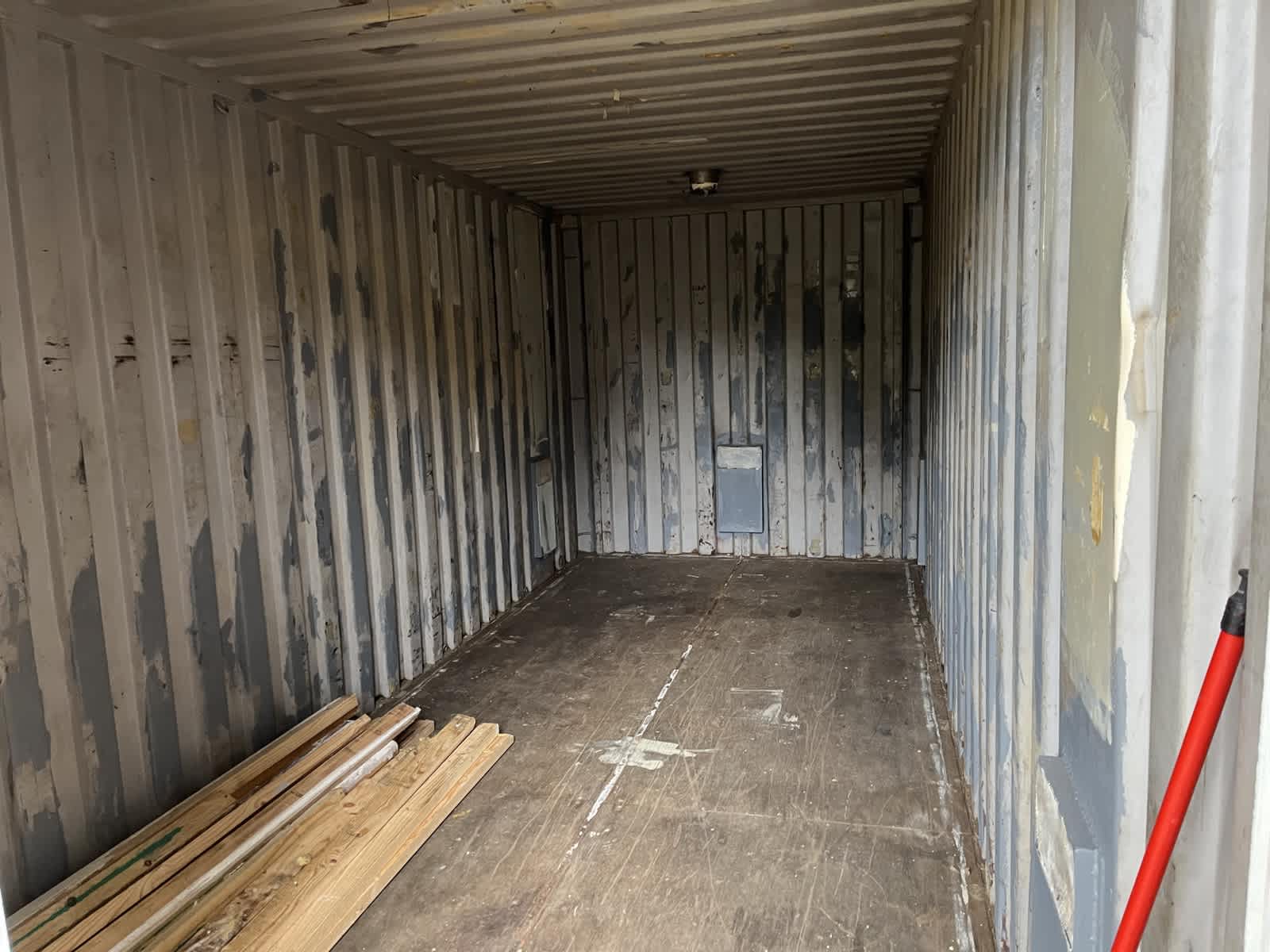 20 Foot Steel Reinforced Shipping Container / Swap for quad bike ...